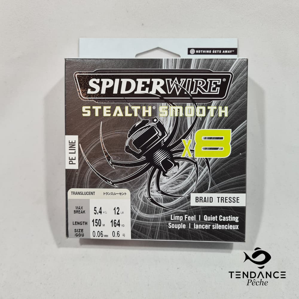 Spider wire stealth smooth translucent - SPIDERWIRE