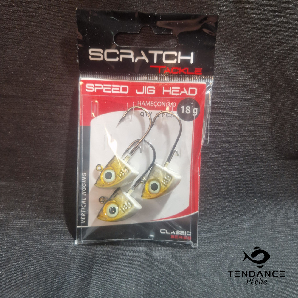 SPEED JIG HEAD 18GR - SCRATCH